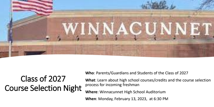 Class of 2027 - Winnacunnet High School